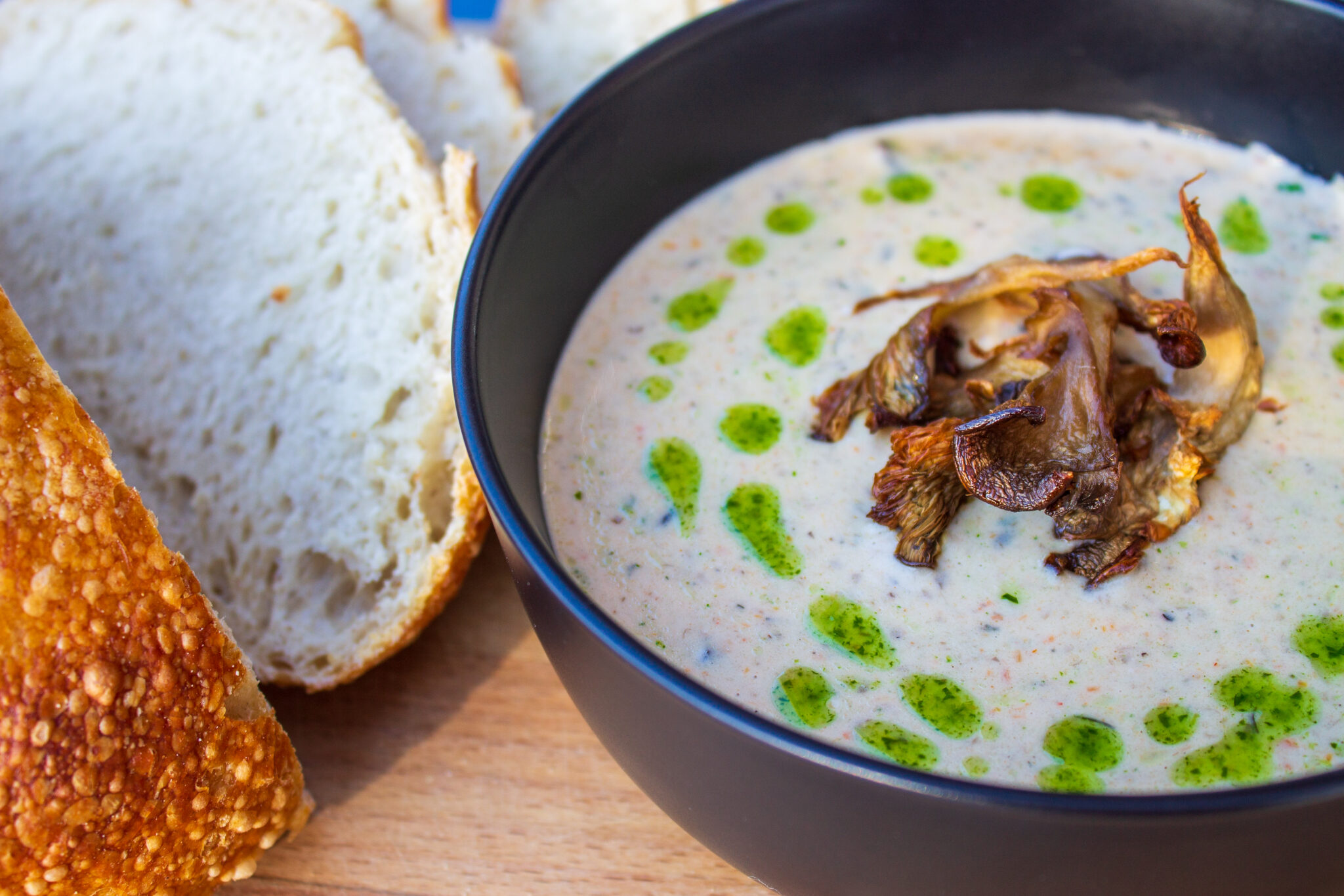 Roasted Mushroom Bisque - The Common Man Family In New Hampshire